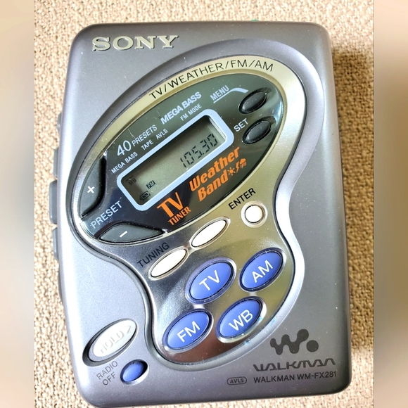 Sony | Portable Audio & Video | Sony Walkman Wmfx28 Am Fm Cassette ...